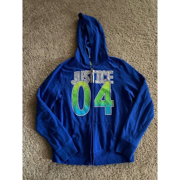 Justice | Jackets & Coats | Justice Girls Size 4 Blue Jacket | Poshmark